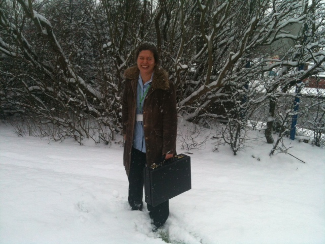 District nurses battle through snow to reach patients | Nursing Times